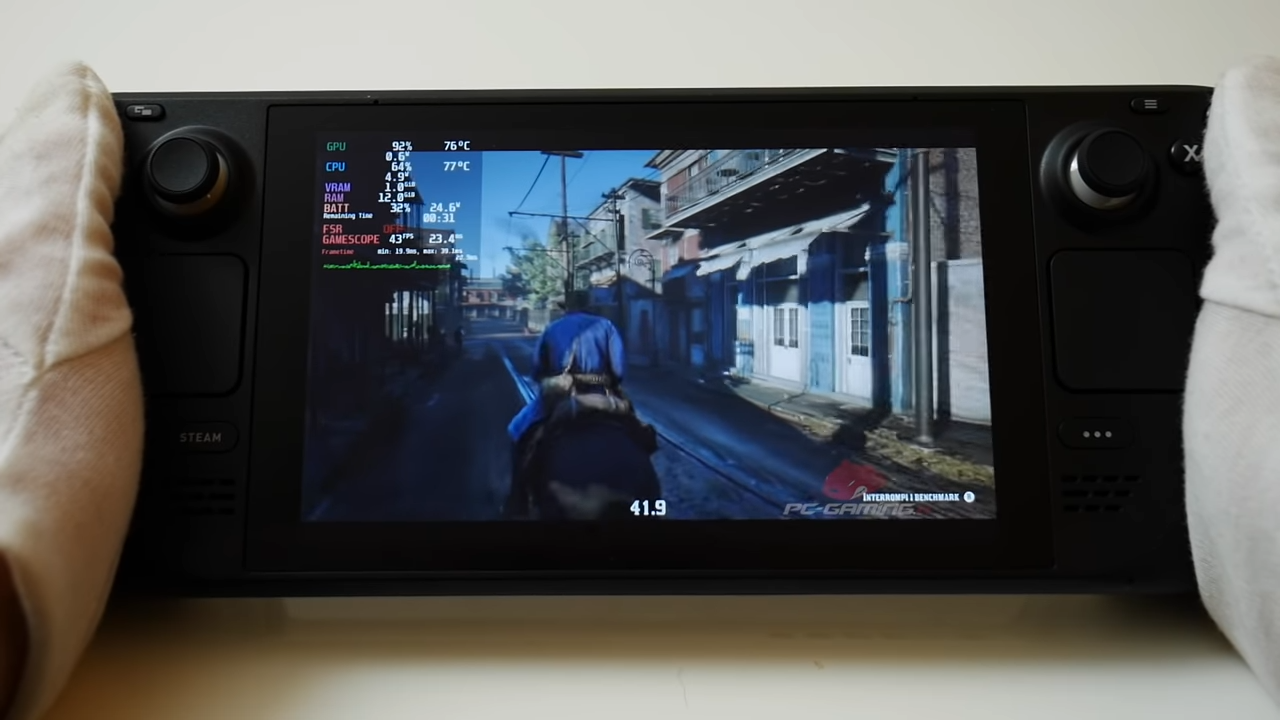 Red Dead Redemption 2 is playable on the Steam Deck with impressive ...