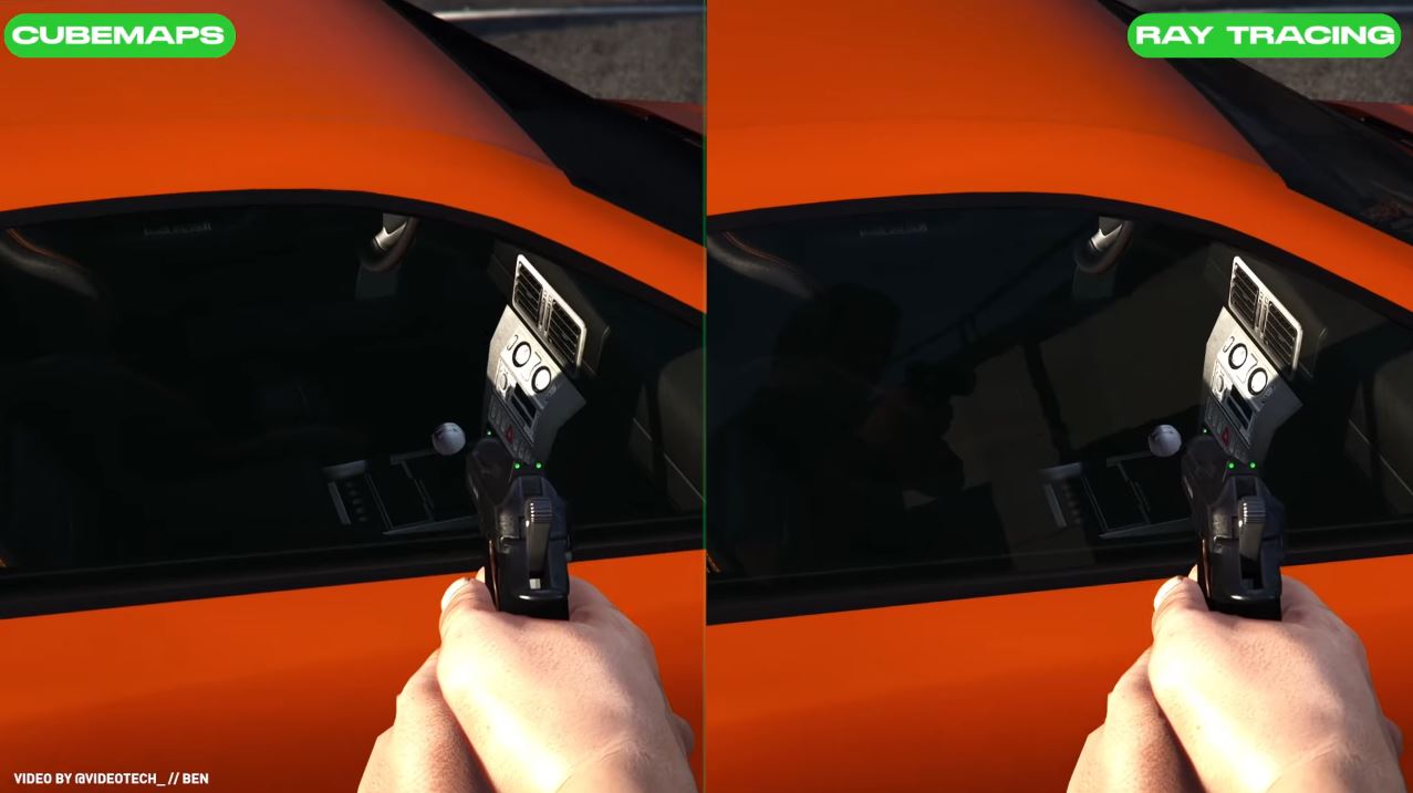 Incredible GTA V comparison shows off new Ray Tracing reflections ...