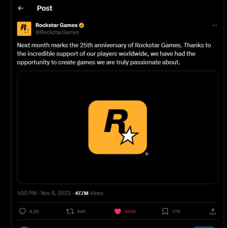 GTA 6 trailer announcement becomes most liked gaming tweet of all time ...
