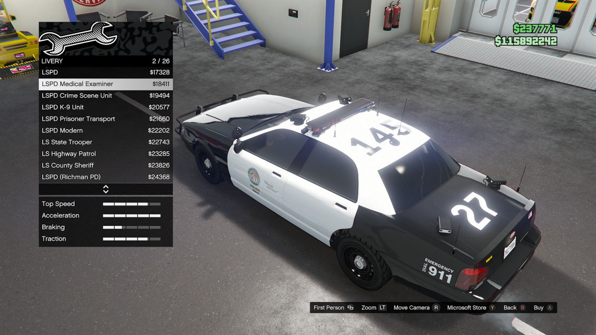 GTA Online Police Cars can now be purchased and feature a lot of ...
