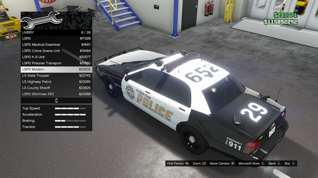 GTA Online Police Cars can now be purchased and feature a lot of ...