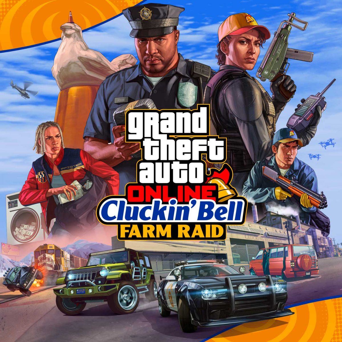 Grand Theft Auto Online: Cluckin' Bell Farm Raid - Official Screenshots ...