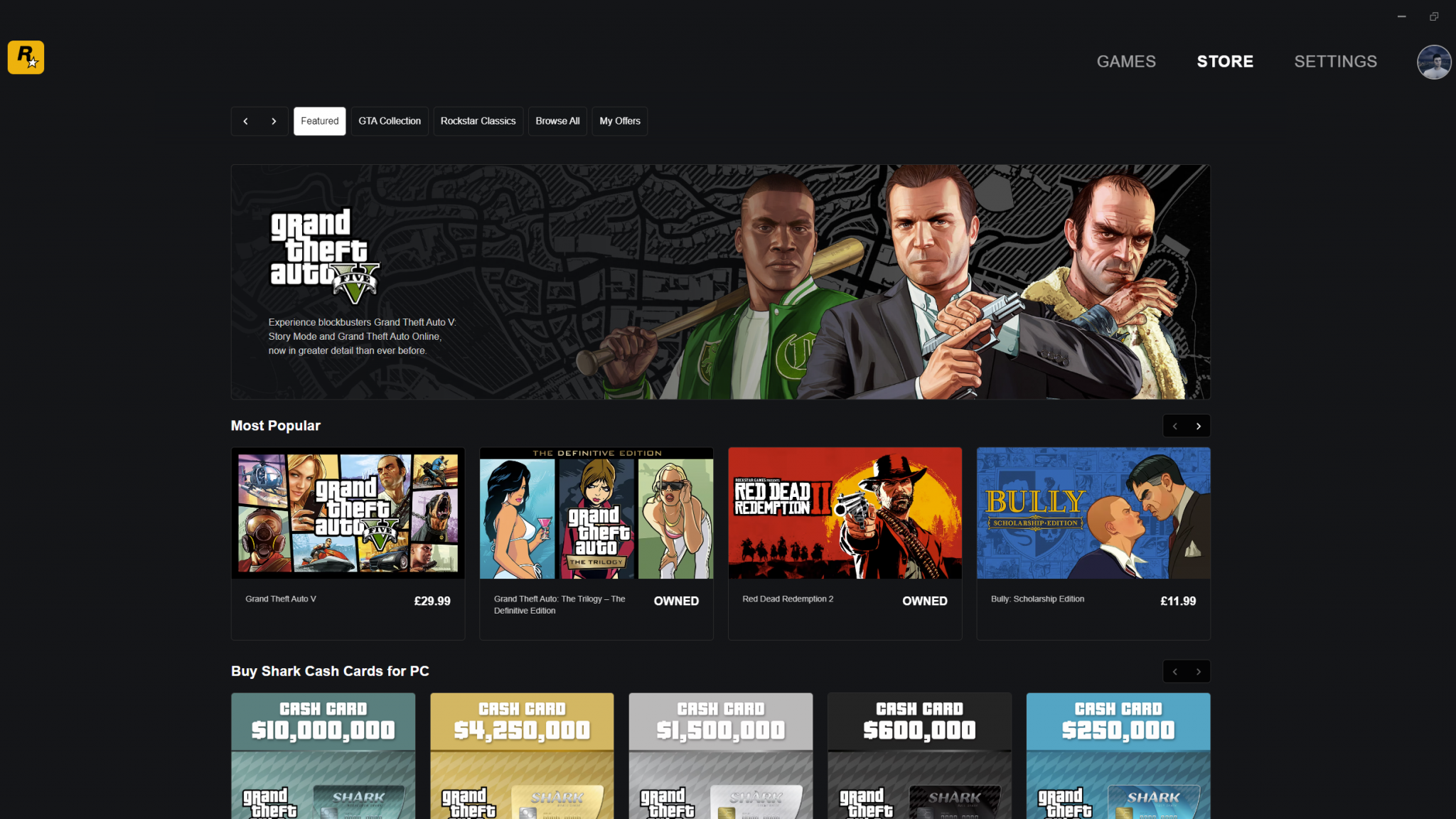 Rockstar Games Launcher Store Redesign, Bully Is Top Seller - RockstarINTEL