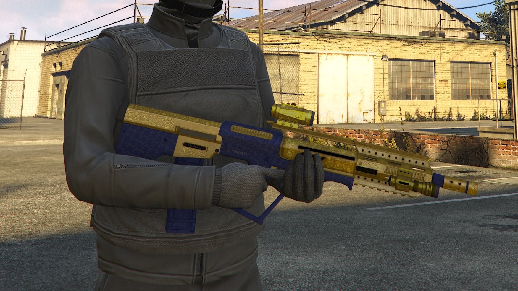 How To Get The New GTA Online Weapon The El Strickler Military Rifle ...