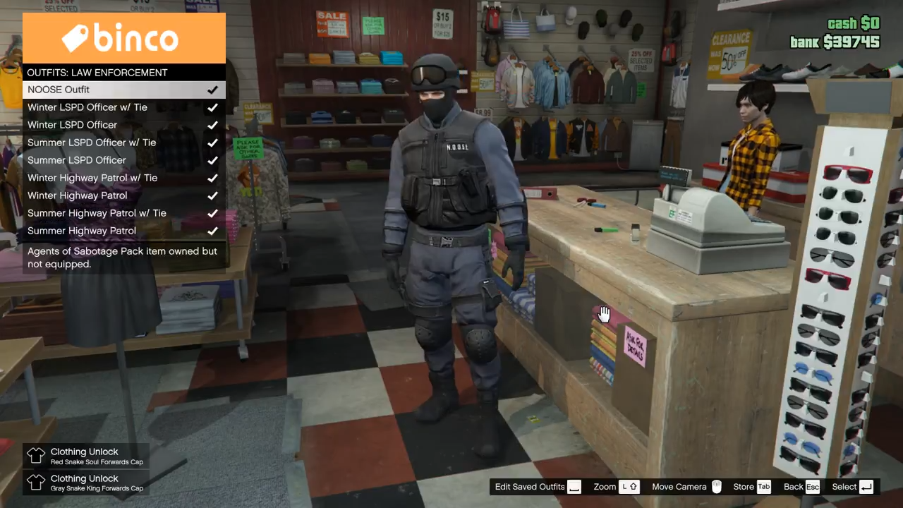 All Unreleased GTA Online Agents of Sabotage Police Outfits - RockstarINTEL