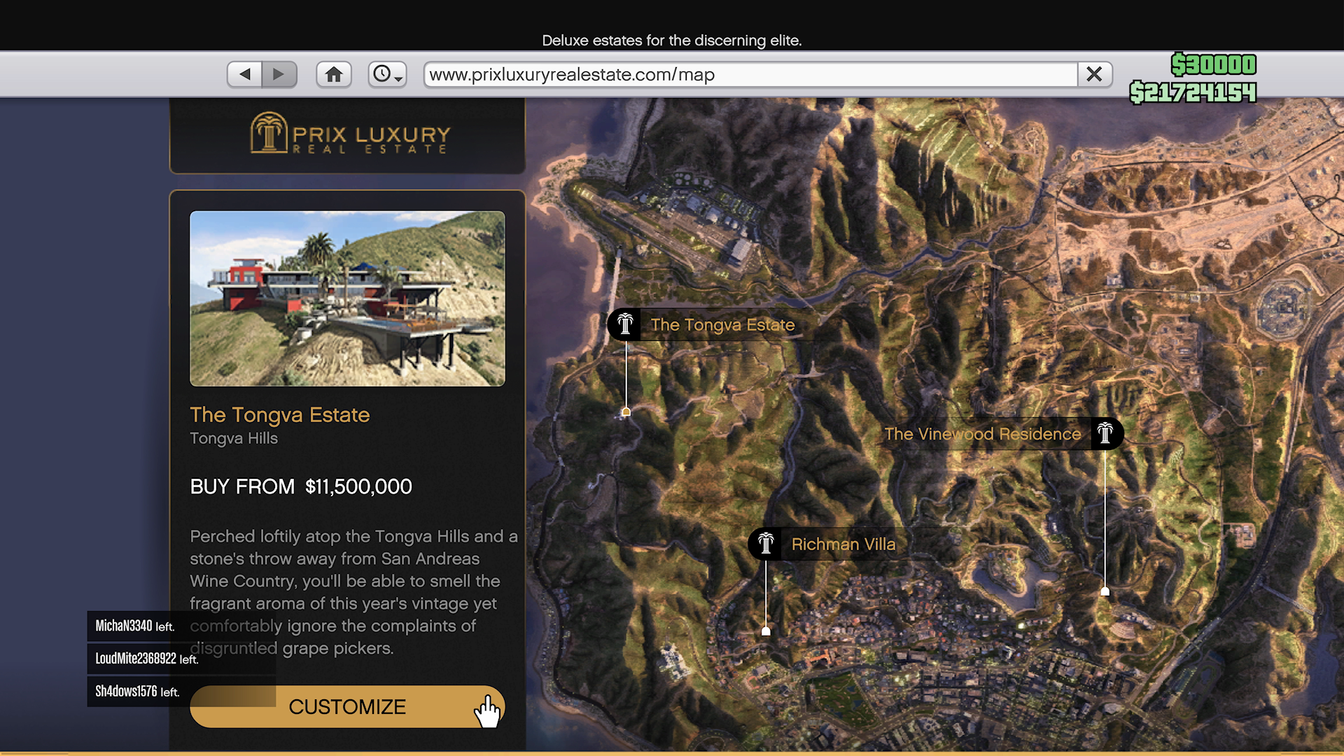 All New GTA Online Mansions Prices Revealed In A Safehouse in the Hills ...