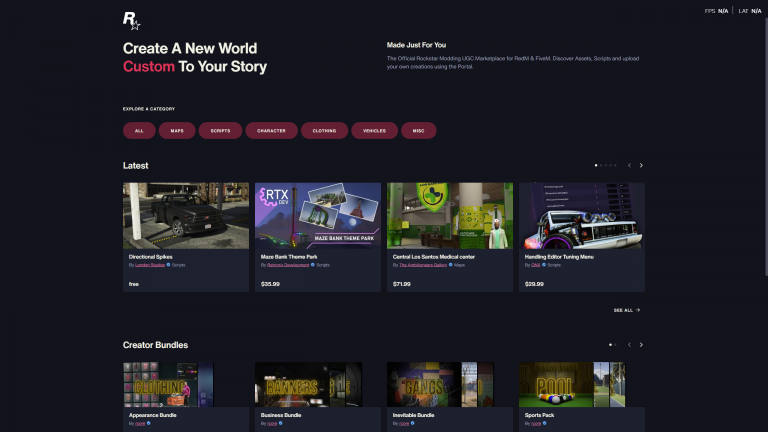 Rockstar Games Launches Official Modding Marketplace - RockstarINTEL